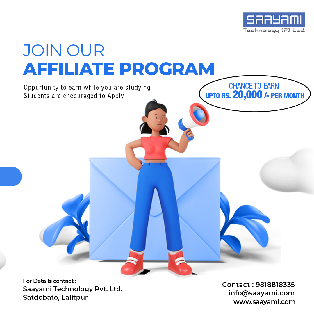 IT Affiliate Program in kathmandu , Nepal | Saayami Digital Marketing ...